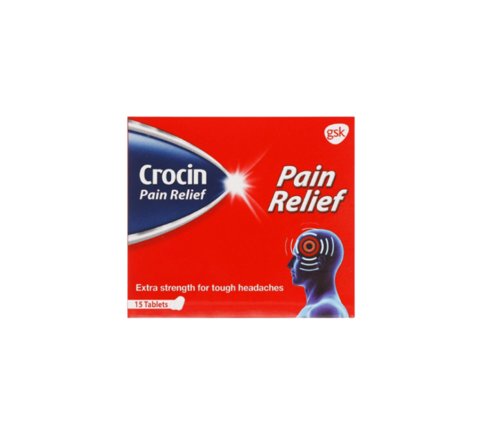Crocin Pain Relief Tablets 15’S – Ajibmama Care